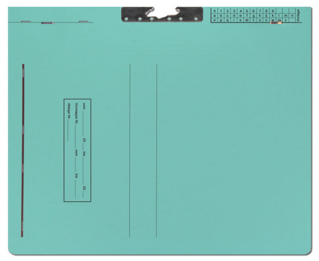 Zippel-Mappen 5005/Z blau - Madress